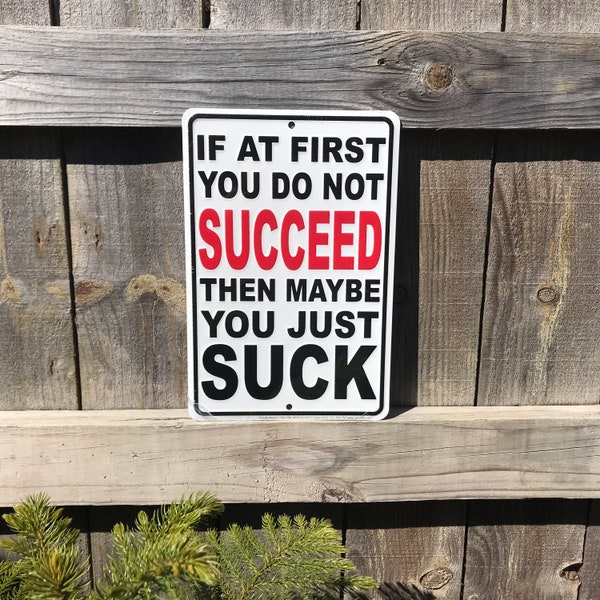 Funny Metal Signs - Etsy