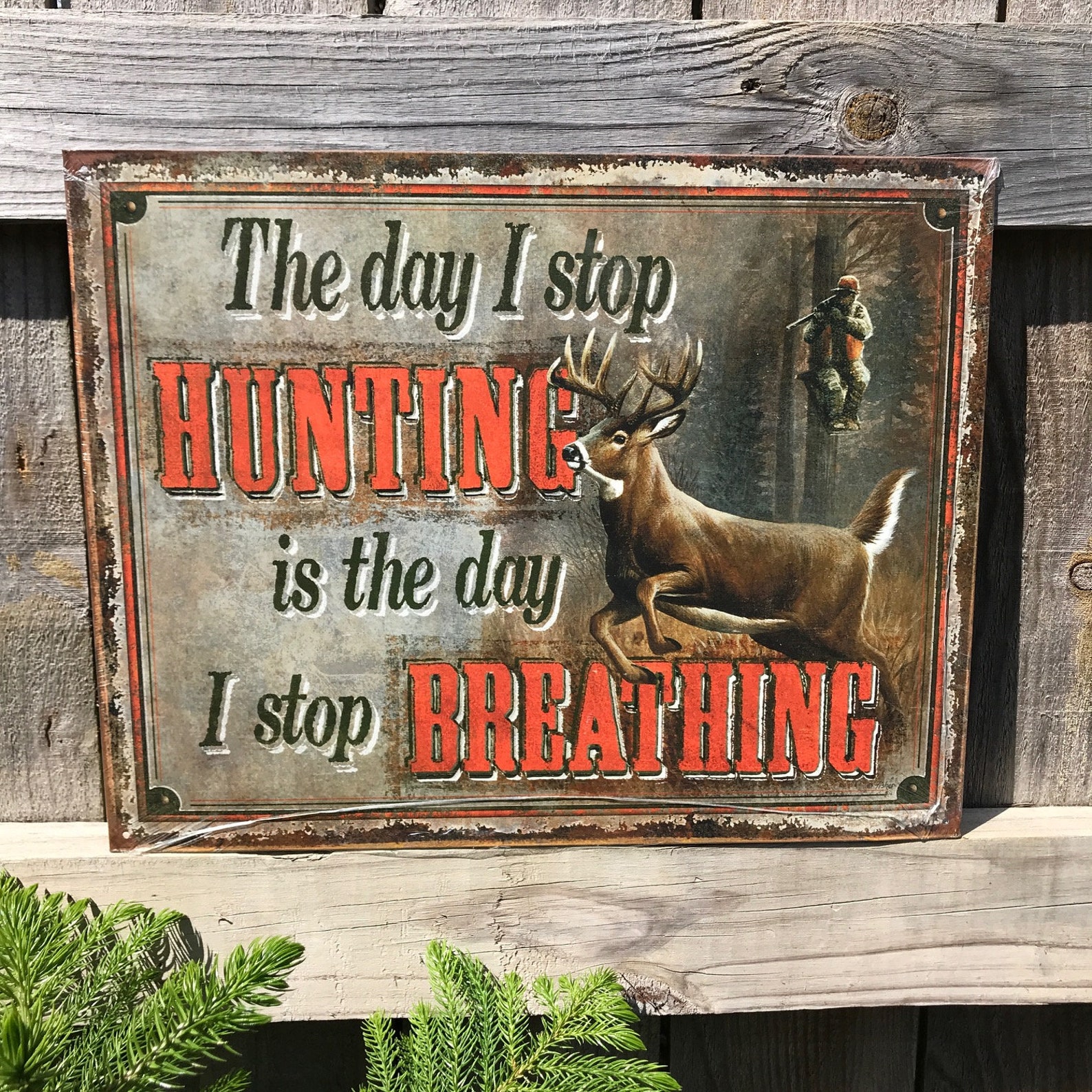 Hunting Sign Hunting Signs Cabin Signs Gifts for Boyfriend Gifts for ...