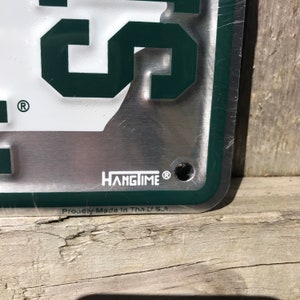 Michigan State University Sign Michigan State University Spartans Sign ...