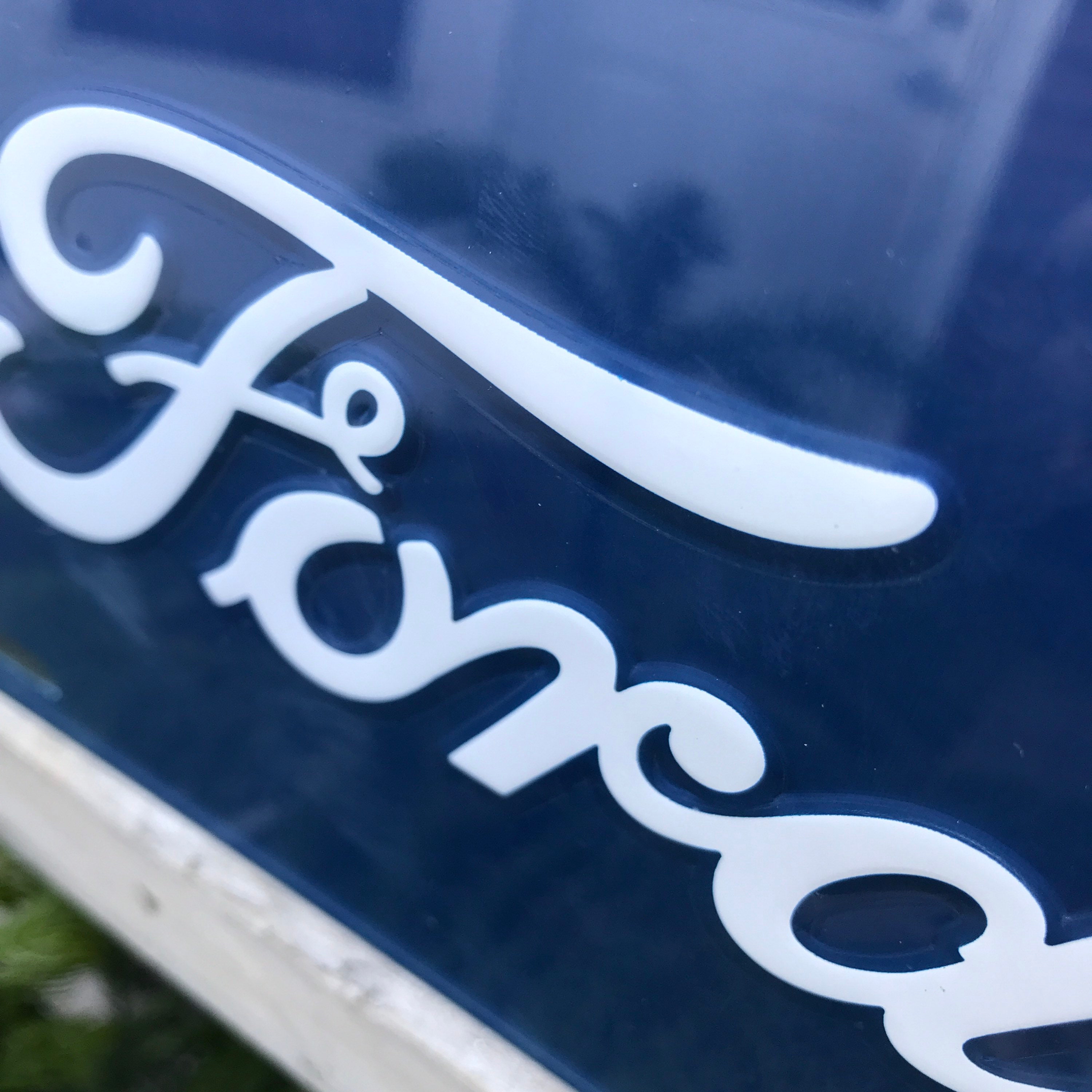 Ford License Plate Licensed Ford Signs Ford Auto Signs Ford License ...