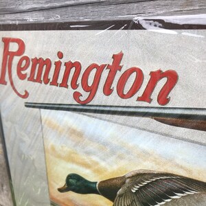 Licensed Remington Guns Sign Remington Signs Gun Sign Gun Signs Duck ...
