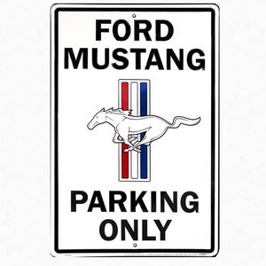 Licensed Ford Mustang Sign Ford Mustang Signs Ford Signs Ford Gifts ...