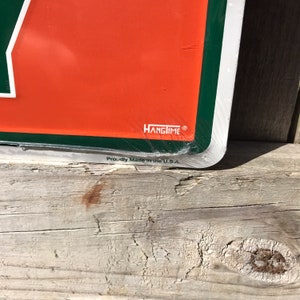Miami Hurricanes Large Parking Sign University of Miami FL Signs ...