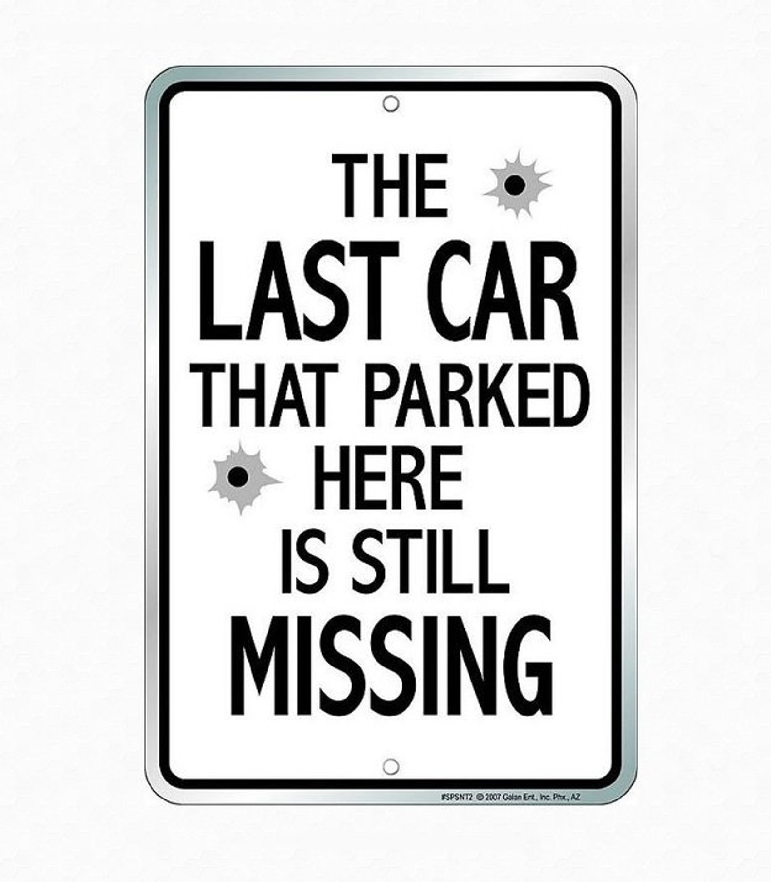 Parking Sign Funny Parking Signs No Parking Signs Gifts for Him Garage ...