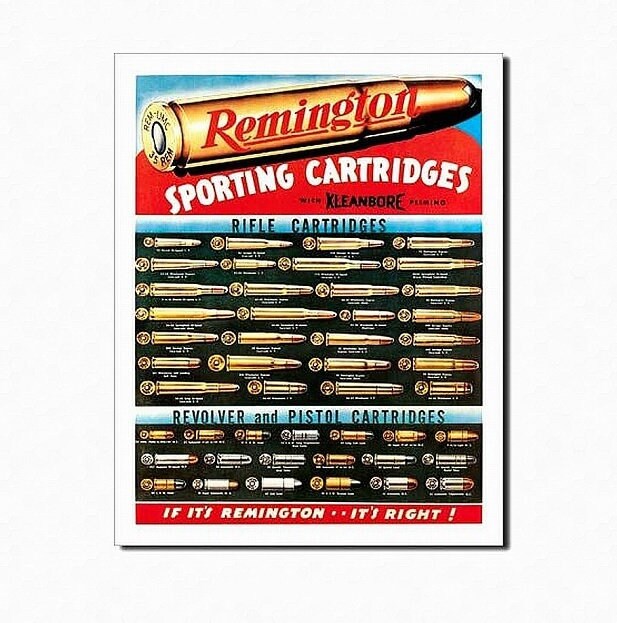Licensed Remington Guns Sign Remington Signs Gun Sign Gun Signs ...