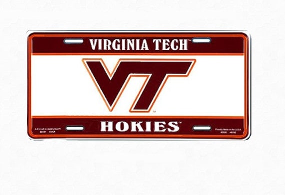 Virginia Tech Sign Virginia Tech University Signs Dorm Sign | Etsy