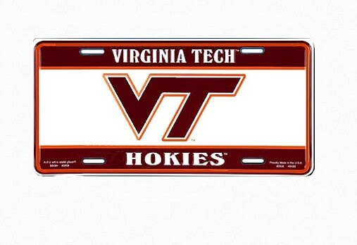Virginia Tech Sign Virginia Tech University Signs Dorm Sign - Etsy