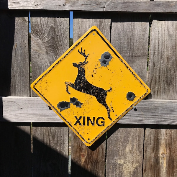 Deer Crossing - Etsy