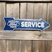 Licensed Ford Service Arrow Sign Ford Parts Signs Ford Signs Ford Gifts ...
