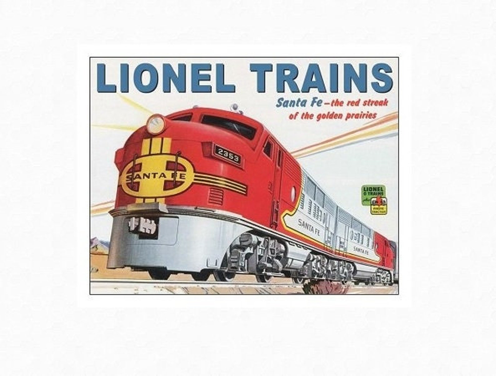 Licensed Lionel Train Sign Lionel Trains Sign Lionel Model Train Signs ...
