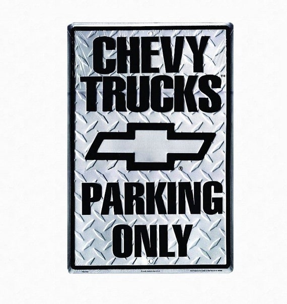 Chevy Truck Signs Chevrolet Signs Garage Signs for Men Car Guy | Etsy