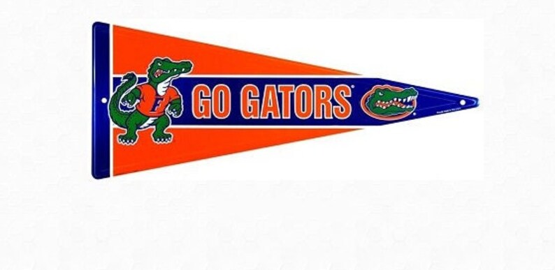 Florida Gators Sign University of Florida Gators Pennant Signs College ...