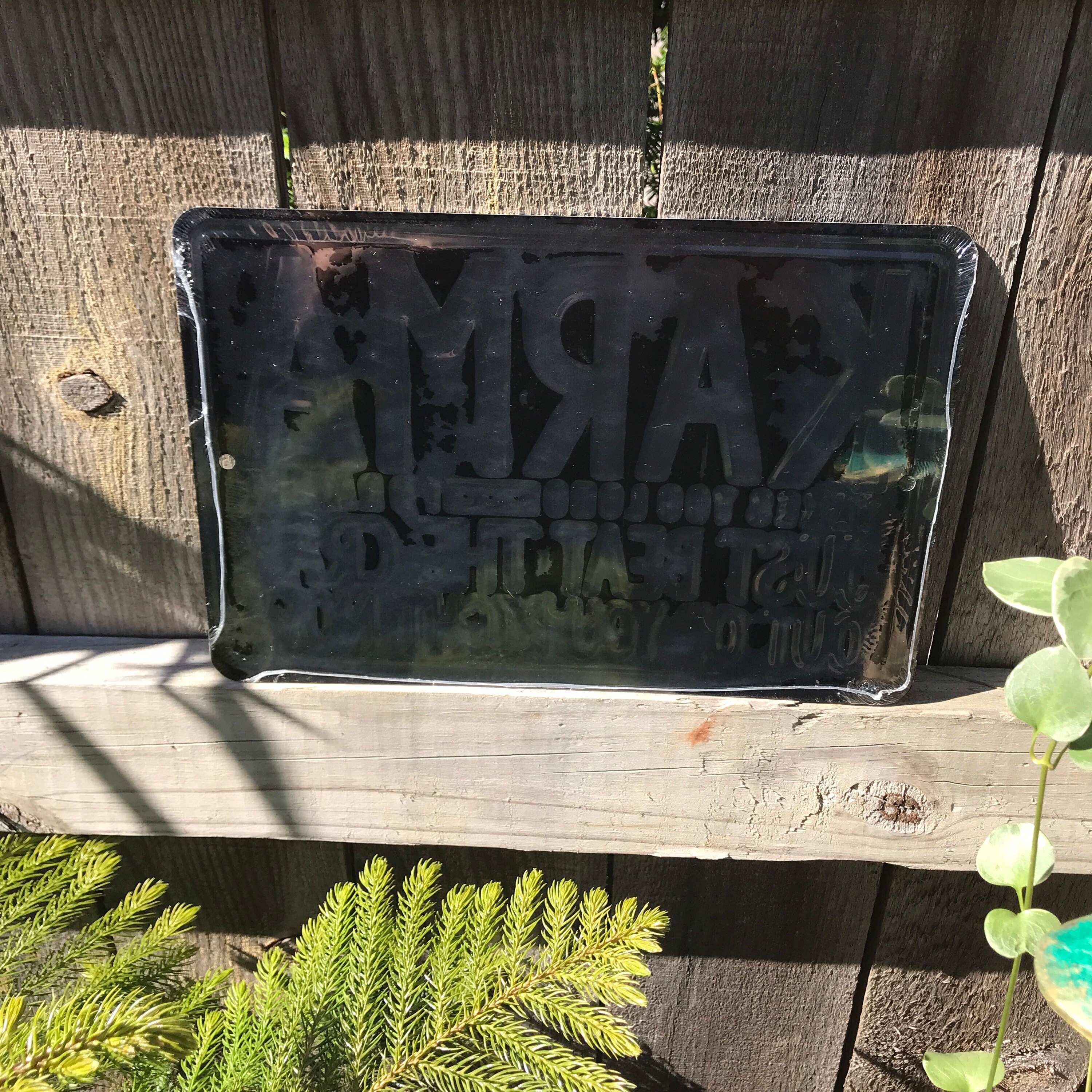 Funny Signs Funny Sign Karma Signs Karma Sign Man Cave Signs Garage ...