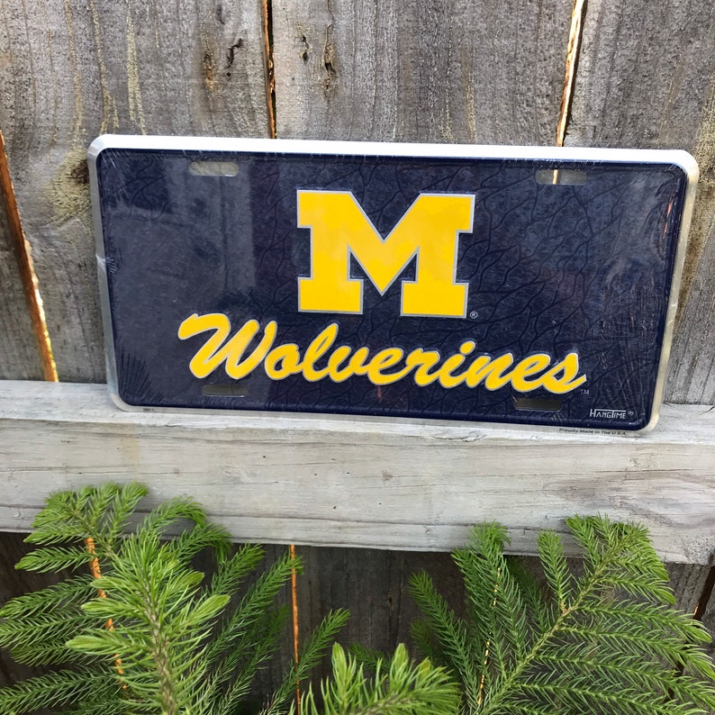 U of M Wolverines Sign University of Michigan Wolverines Signs - Etsy