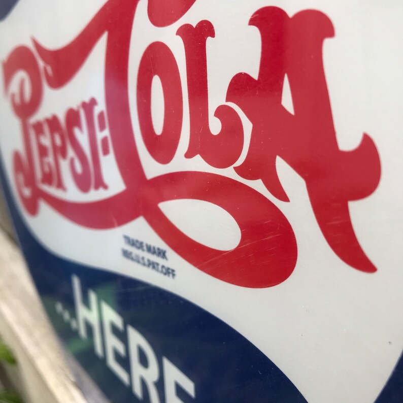 12" Licensed Pepsi Sign Pepsi Signs Pepsi Gifts Soda Pop Ads Bar Sign ...