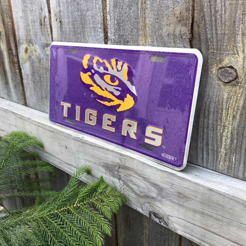 LSU Tigers Sign Louisiana State Tigers Signs Fighting Tigers - Etsy