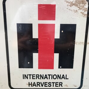 International Harvester Sign Licensed International Harvester Farm Sign ...