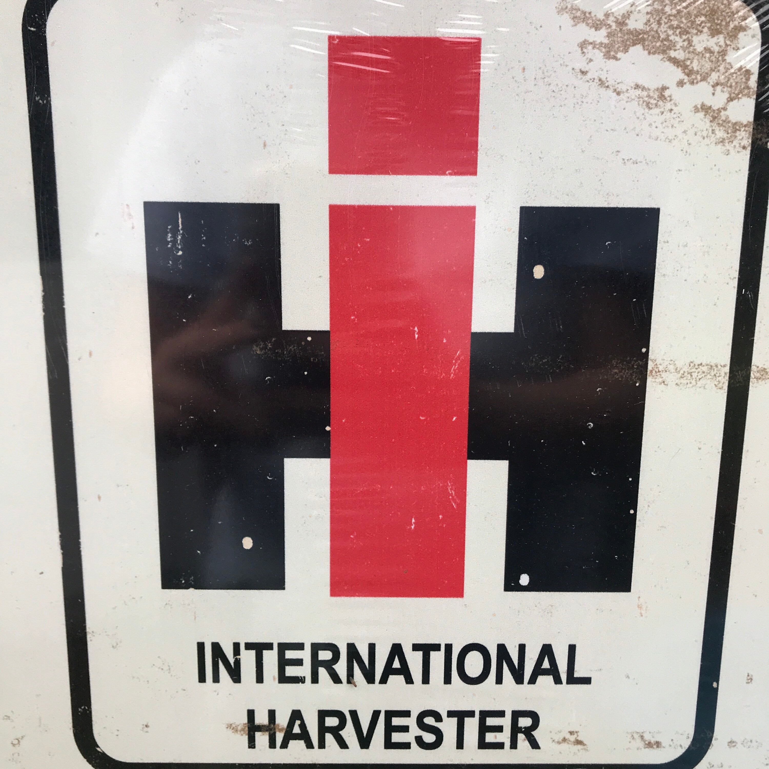International Harvester Sign Licensed International Harvester Farm Sign ...