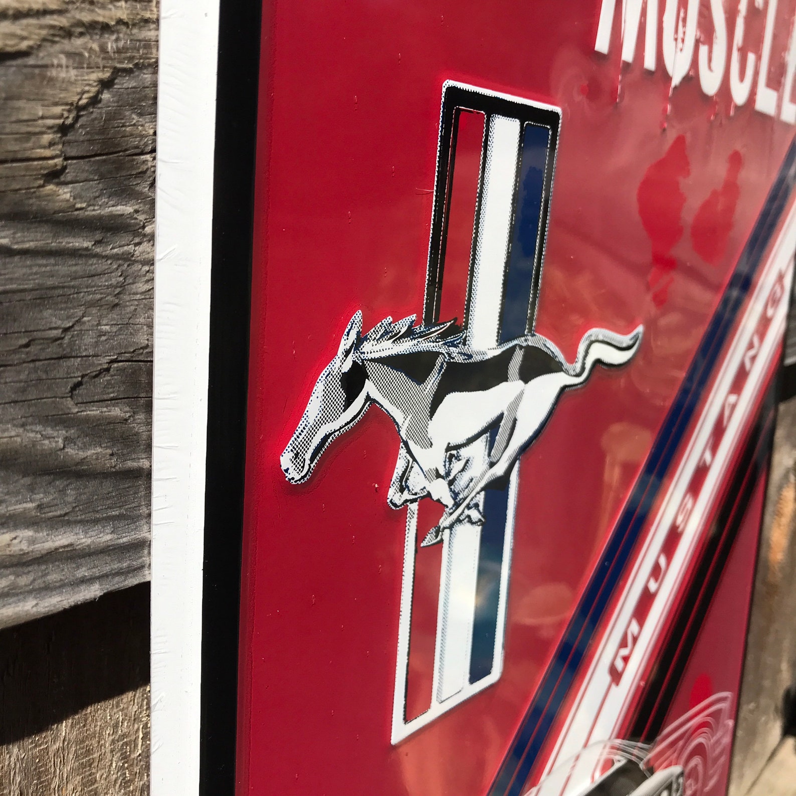 Licensed Ford Sign Ford Signs Ford Mustang Sign Ford Mustang Signs ...