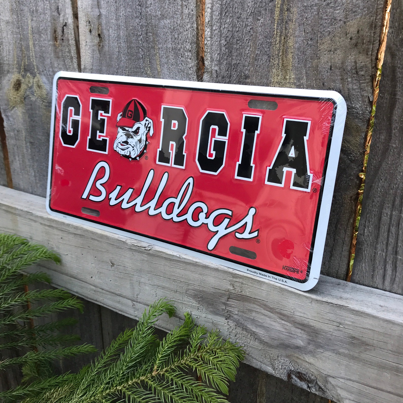 Georgia Bulldogs License Plate UGA Sign University of Georgia Signs ...