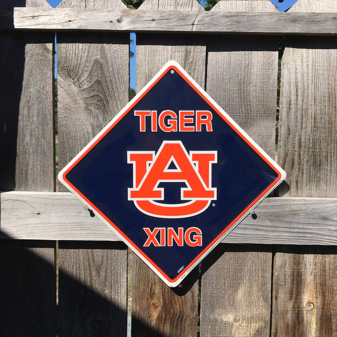Auburn University Tigers Sign AU Signs Dorm Signs Auburn College Signs ...