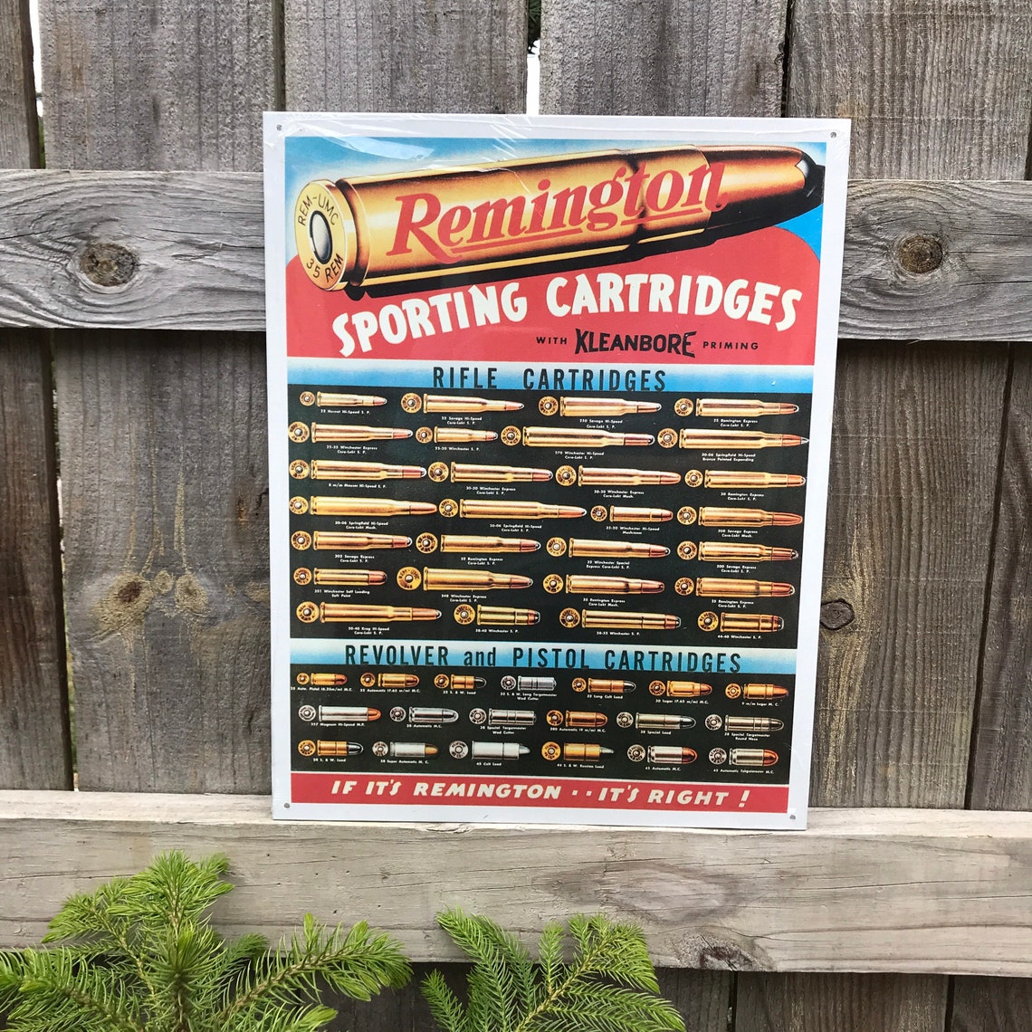 Licensed Remington Guns Sign Remington Signs Gun Sign Gun Signs ...