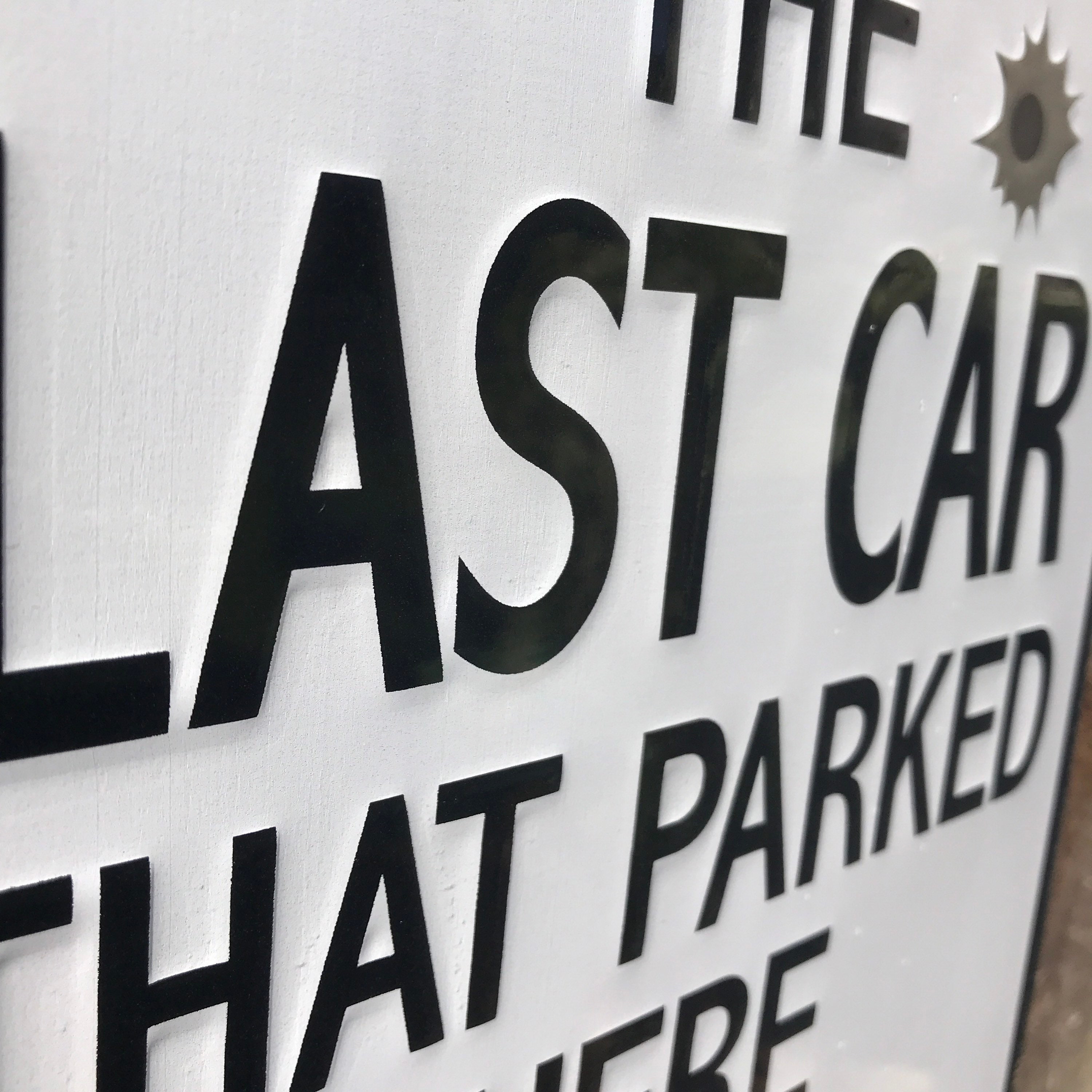 Parking Sign Funny Parking Signs No Parking Signs Gifts for Him Garage ...