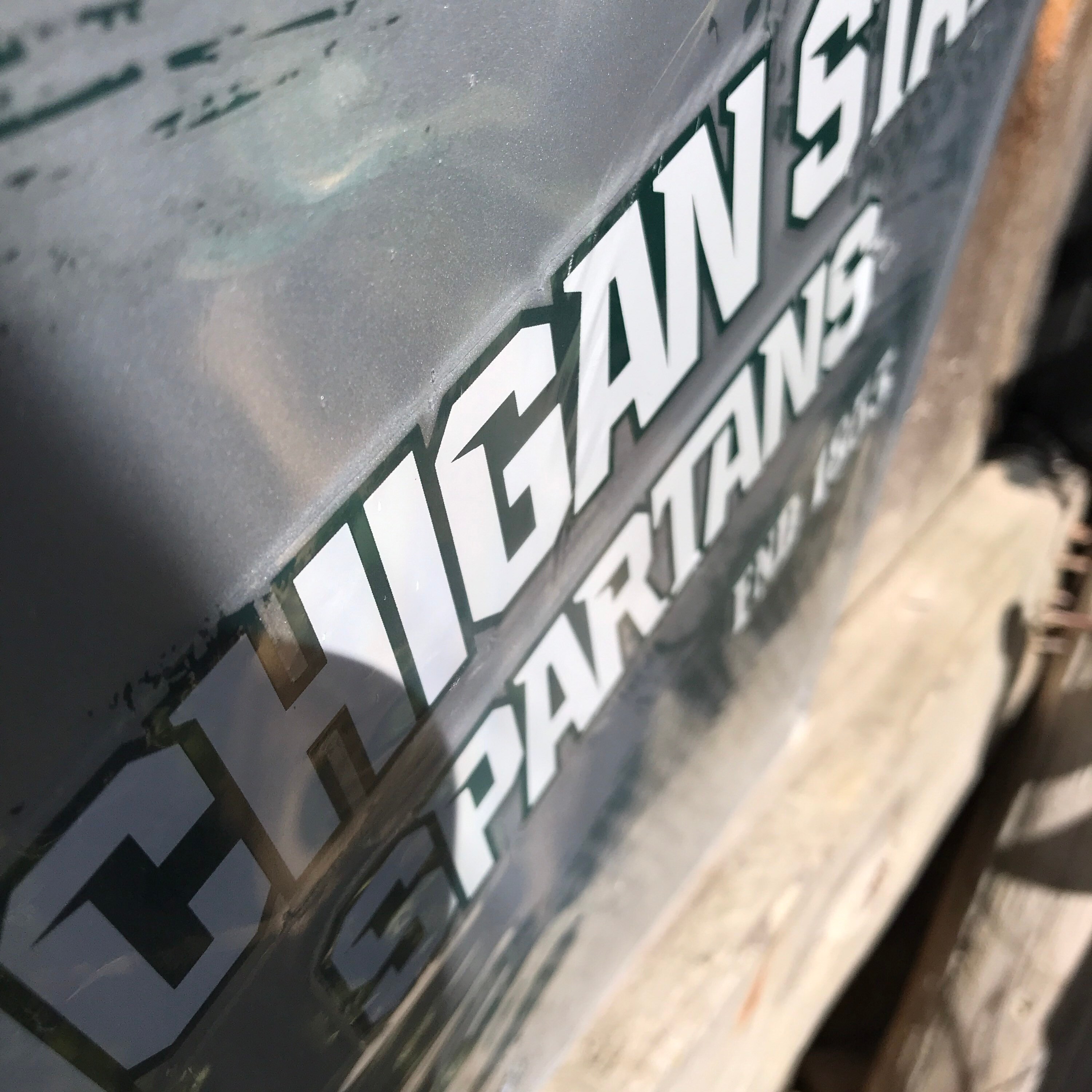 Michigan State University Sign Michigan State University Spartans Signs ...