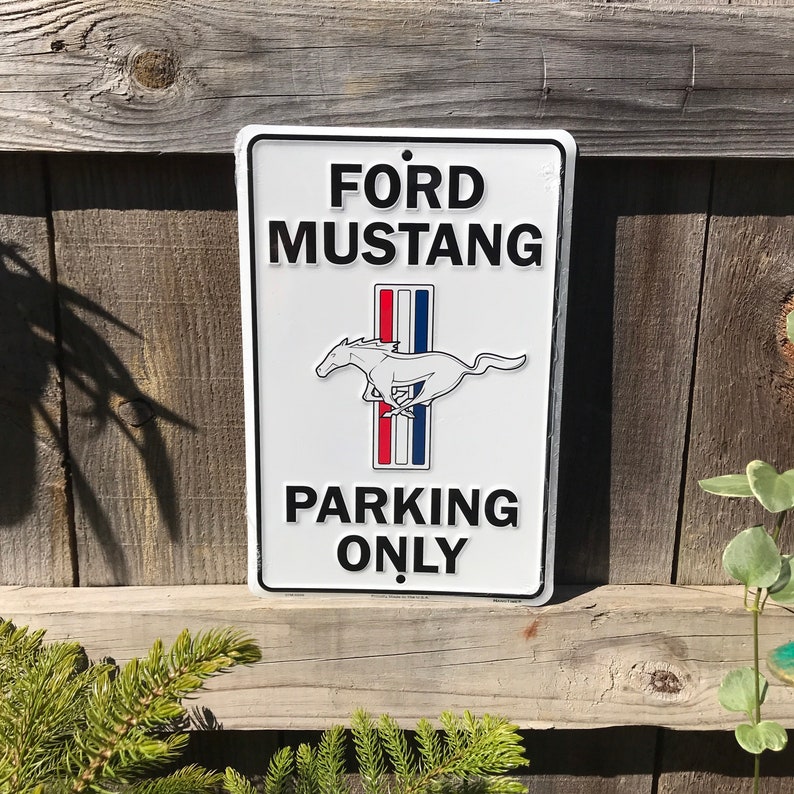 Licensed Ford Mustang Sign Ford Mustang Signs Ford Signs Ford Gifts ...