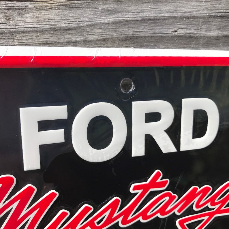 Licensed Ford Mustang Sign Ford Mustang Signs Ford Signs Ford Gifts ...