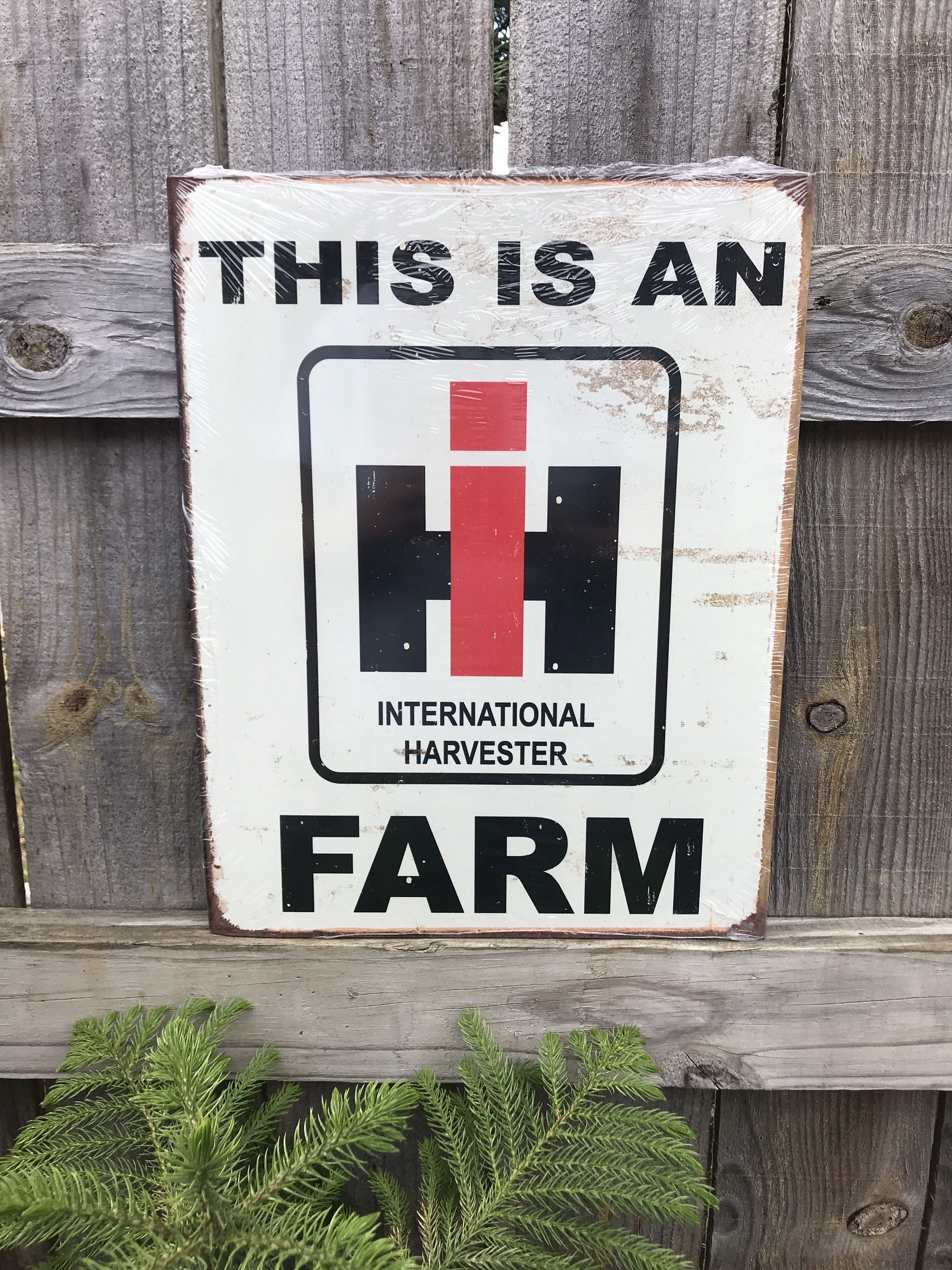International Harvester Sign