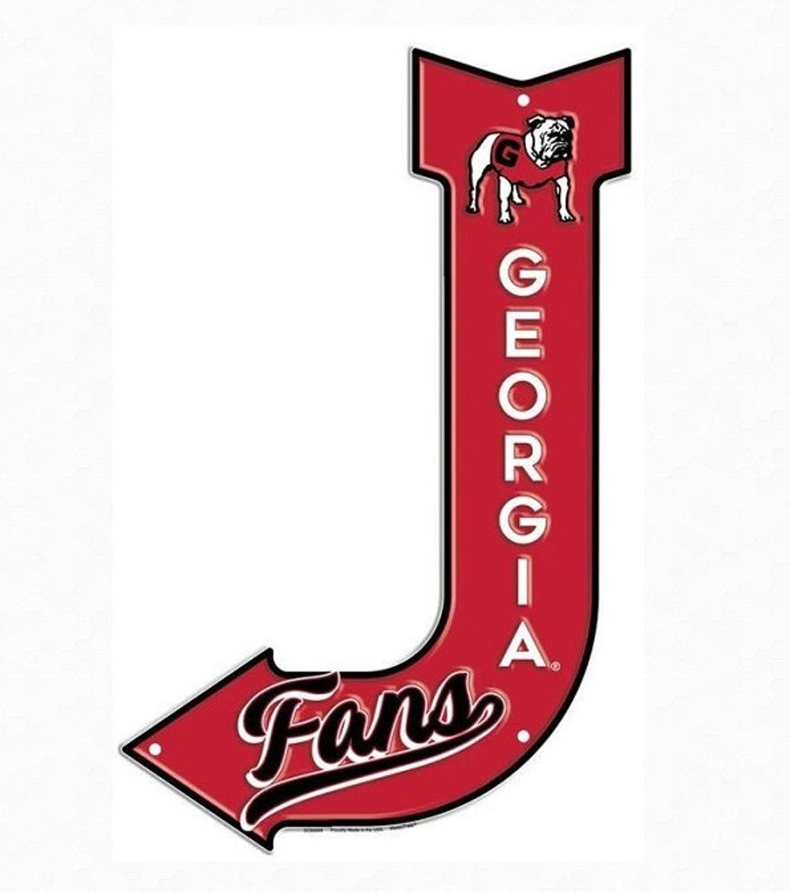 Georgia Bulldogs Sign University of Georgia Signs College Sign Dorm ...