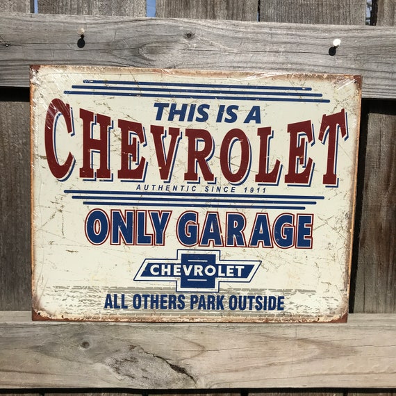Chevy Signs Chevrolet Signs Garage Signs for Men Gifts for - Etsy