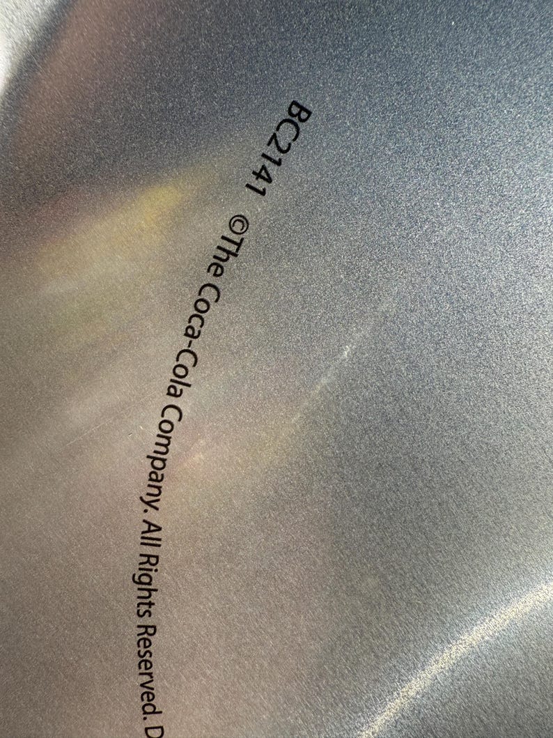 Coca Cola Bottle Cap Shaped Tin Sign Retro Bar Signage Basement Bar ...