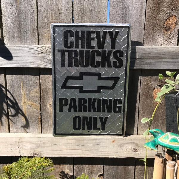 Chevy Metal Garage Sign - Etsy