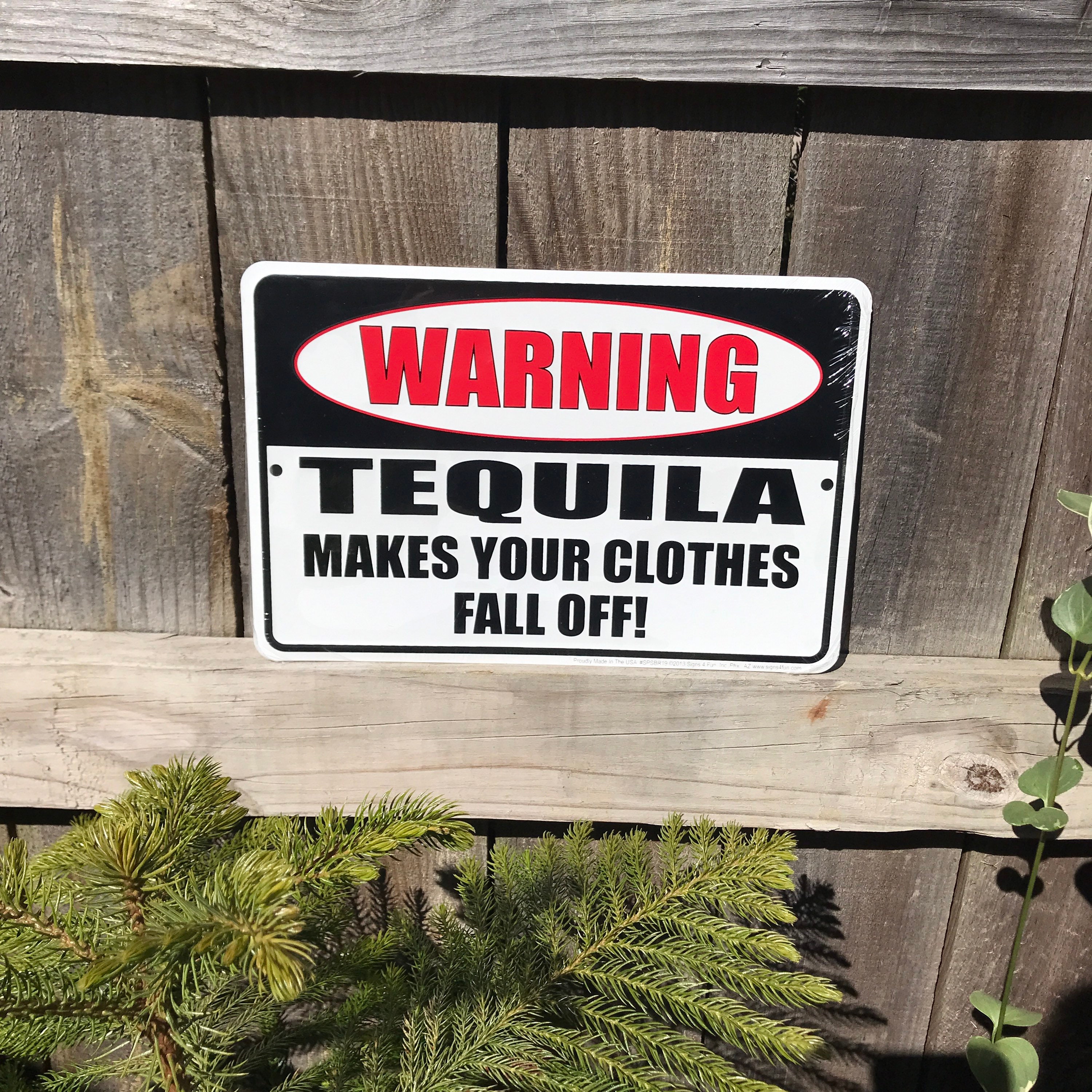 Tequila Sign Drinking Signs Alcohol Signs Funny Signs Bar Sign Bar ...