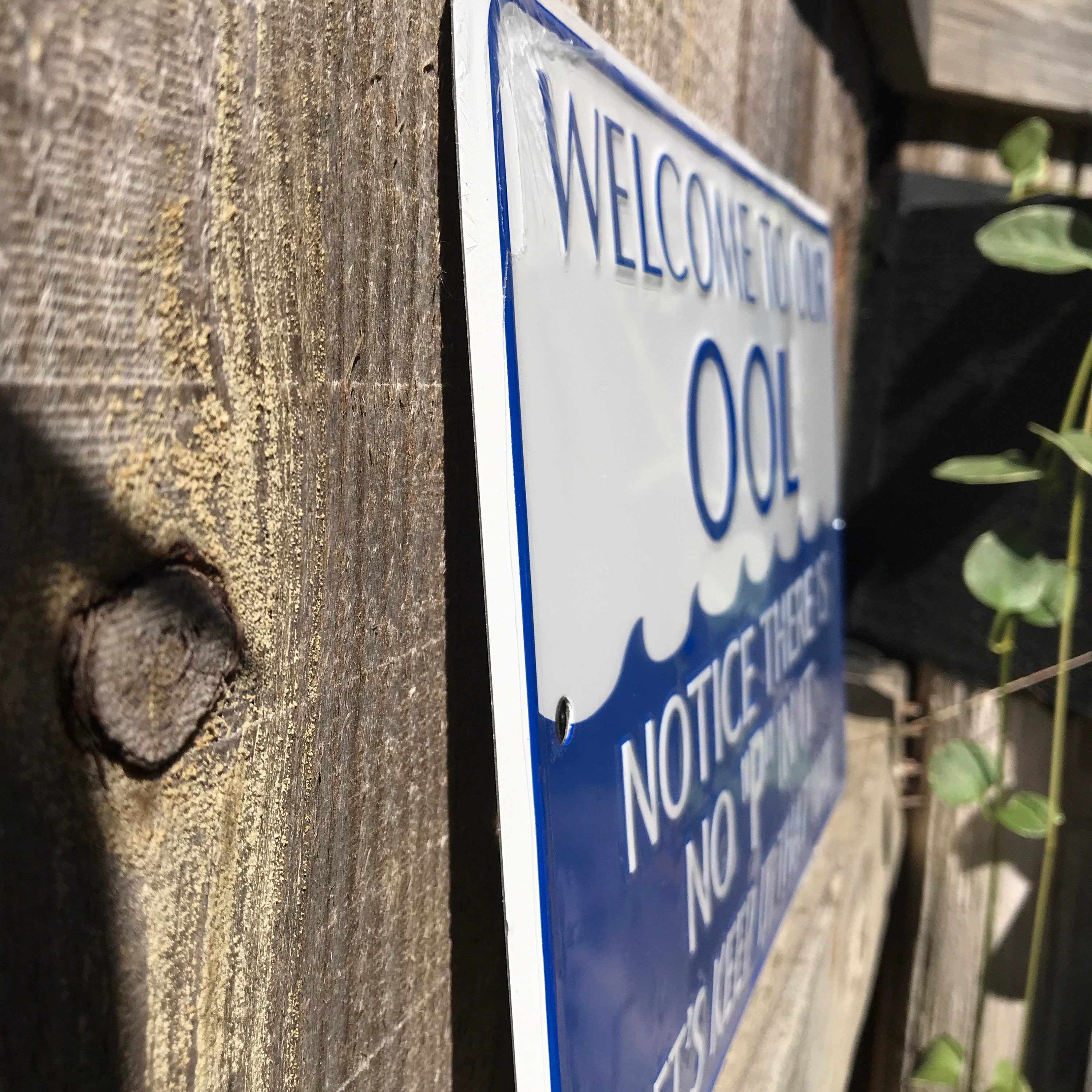 Welcome to Our Pool Signs Swimming Pool Signs Funny Signs - Etsy