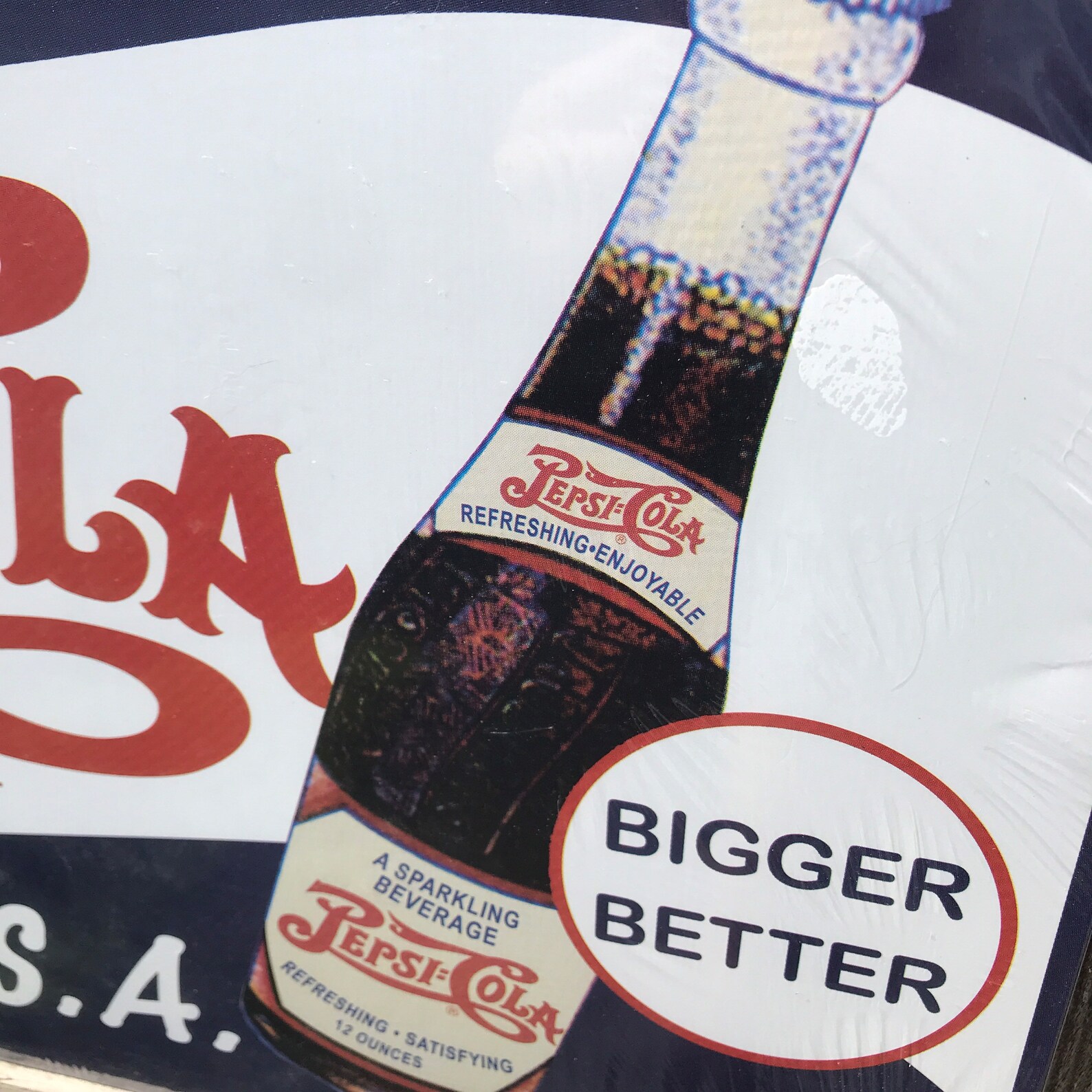 Licensed Pepsi Sign Pepsi Cola Signs Bar Sign Bar Signs Soda - Etsy