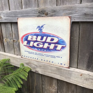 Licensed Bud Light Beer Sign Bud Light Signs Beer Signs Bar Sign Bar ...