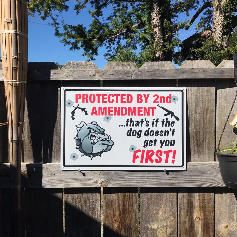 2nd Amendment Sign 2nd Amendment Signs Patriotic Signs Funny - Etsy
