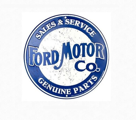 12 Licensed Ford Sign Ford Signs Ford Motor Co Signs Car | Etsy
