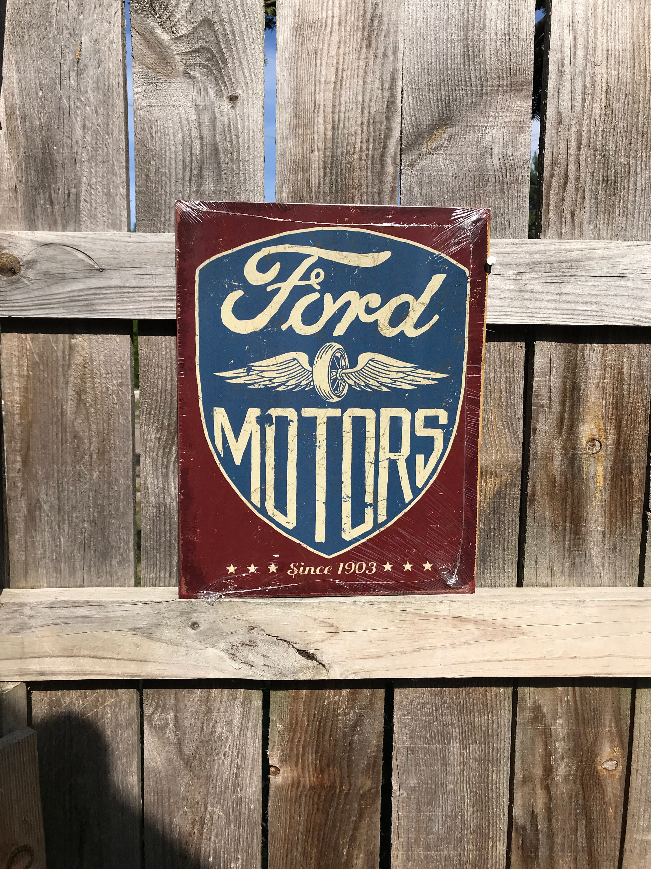 Ford Signs Garage Wall Decor for Men Gifts for Boyfriend Gifts for Dad ...