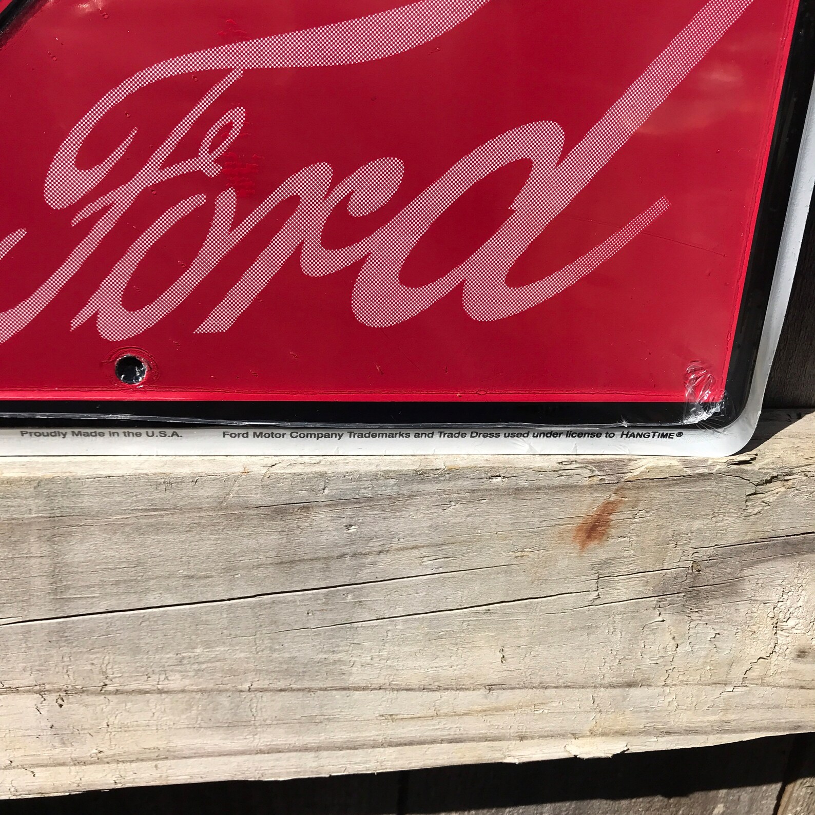 Licensed Ford Sign Ford Signs Ford Mustang Sign Ford Mustang Signs ...