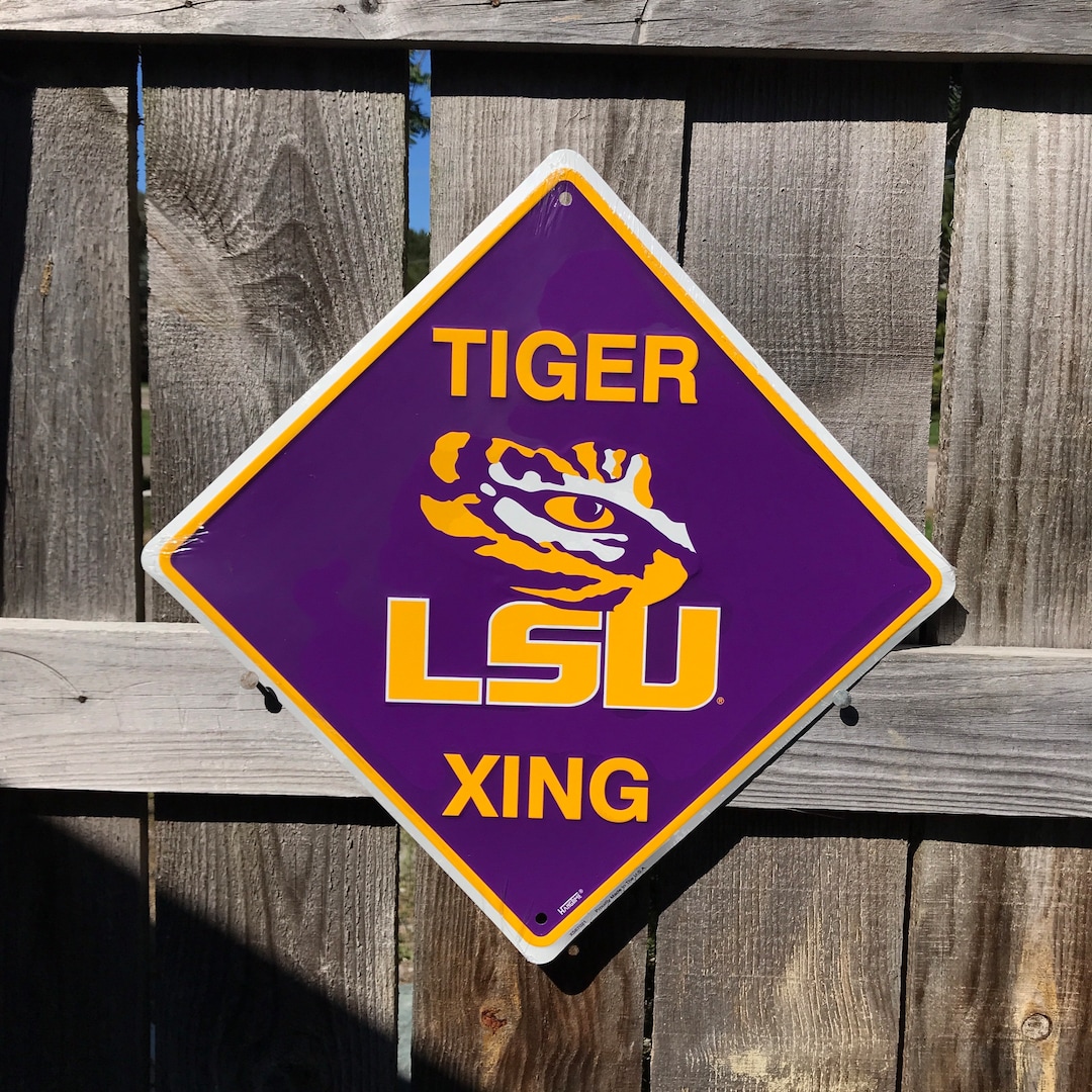 LSU Tigers Sign Louisiana State Tigers Signs Fighting Tigers Dorm Signs ...