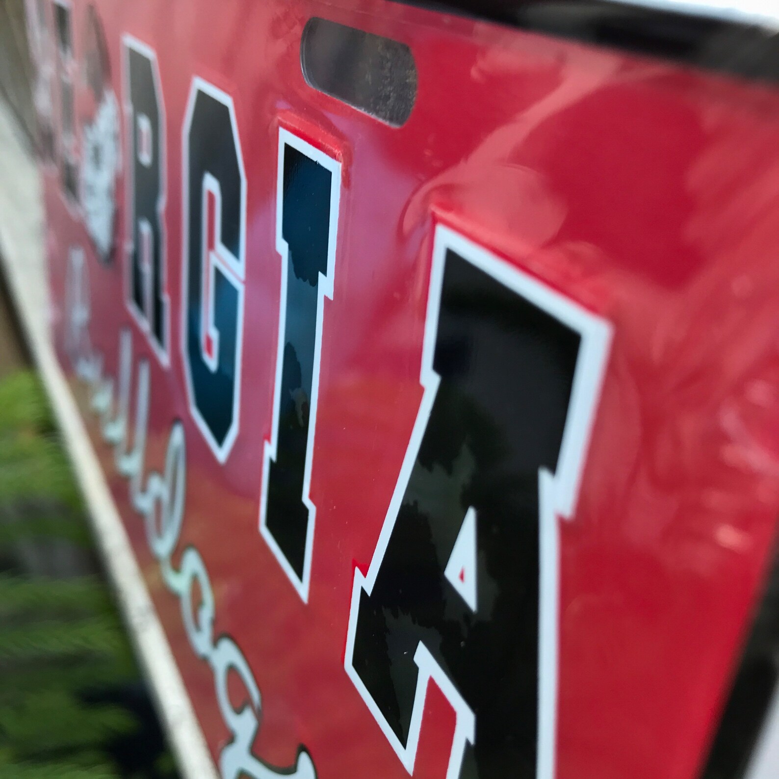 Georgia Bulldogs License Plate UGA Sign University of Georgia Signs ...