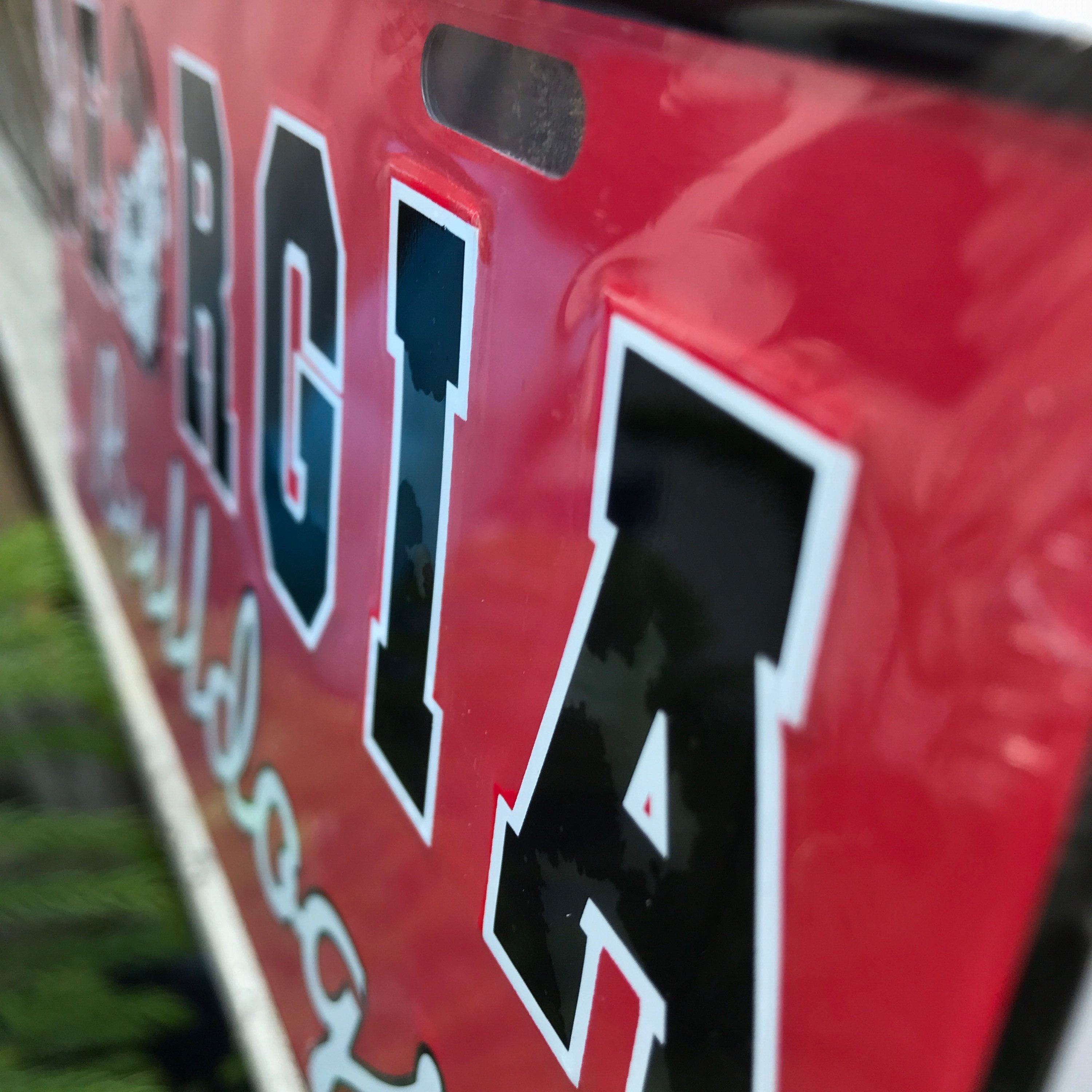 Georgia Bulldogs License Plate UGA Sign University of Georgia Signs ...