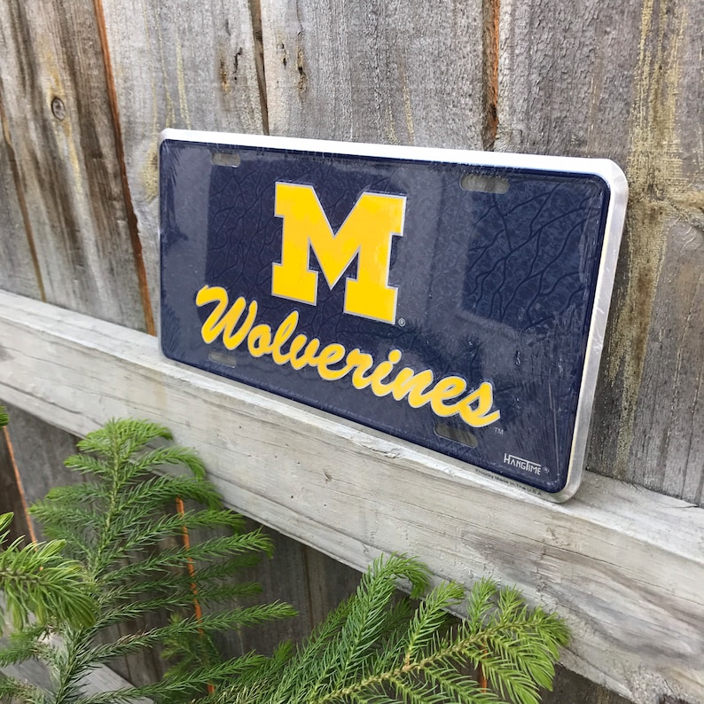 U of M Wolverines Sign University of Michigan Wolverines Signs - Etsy
