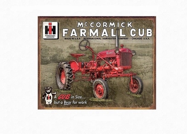 International Harvester Sign Licensed International Harvester Farm Sign ...
