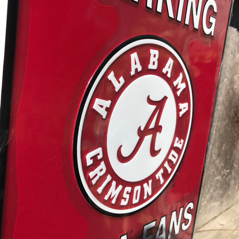 Alabama Crimson Tide Sign University of Alabama Crimson Tide Signs Dorm ...