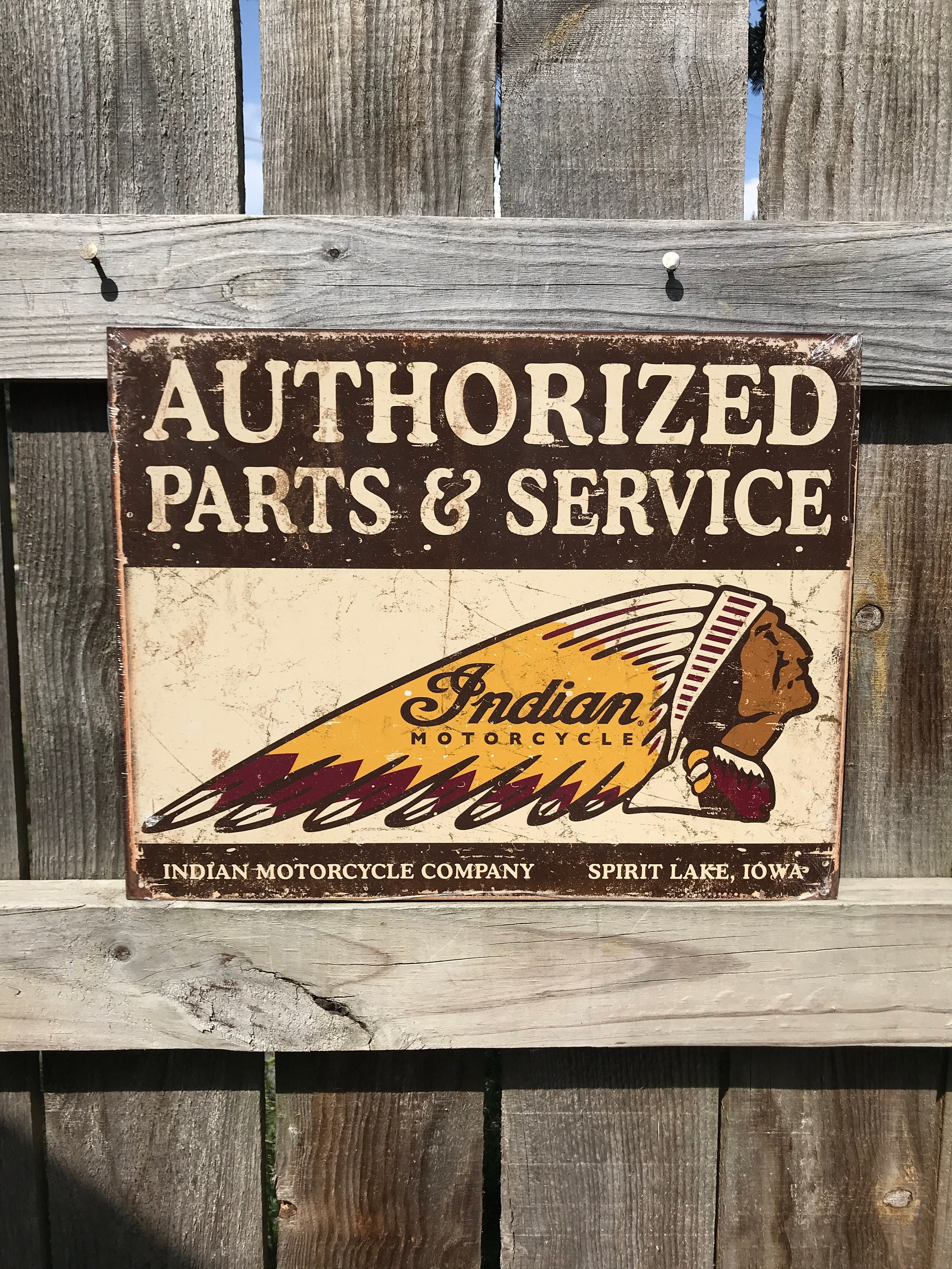 Indian Motorcycles Sign Indian Motorcycles Signs Man Cave Wall Decor ...